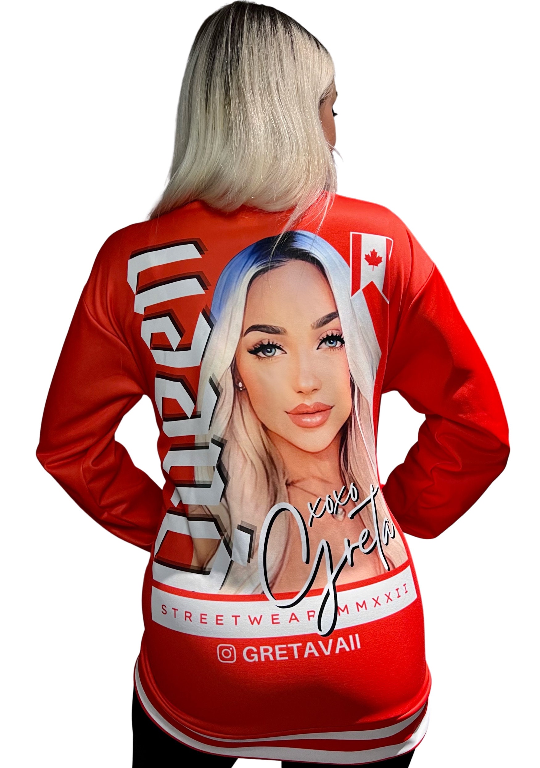 Personalized Bomber Jacket, Custom Portrait Jacket, Pro Canada Flag ...