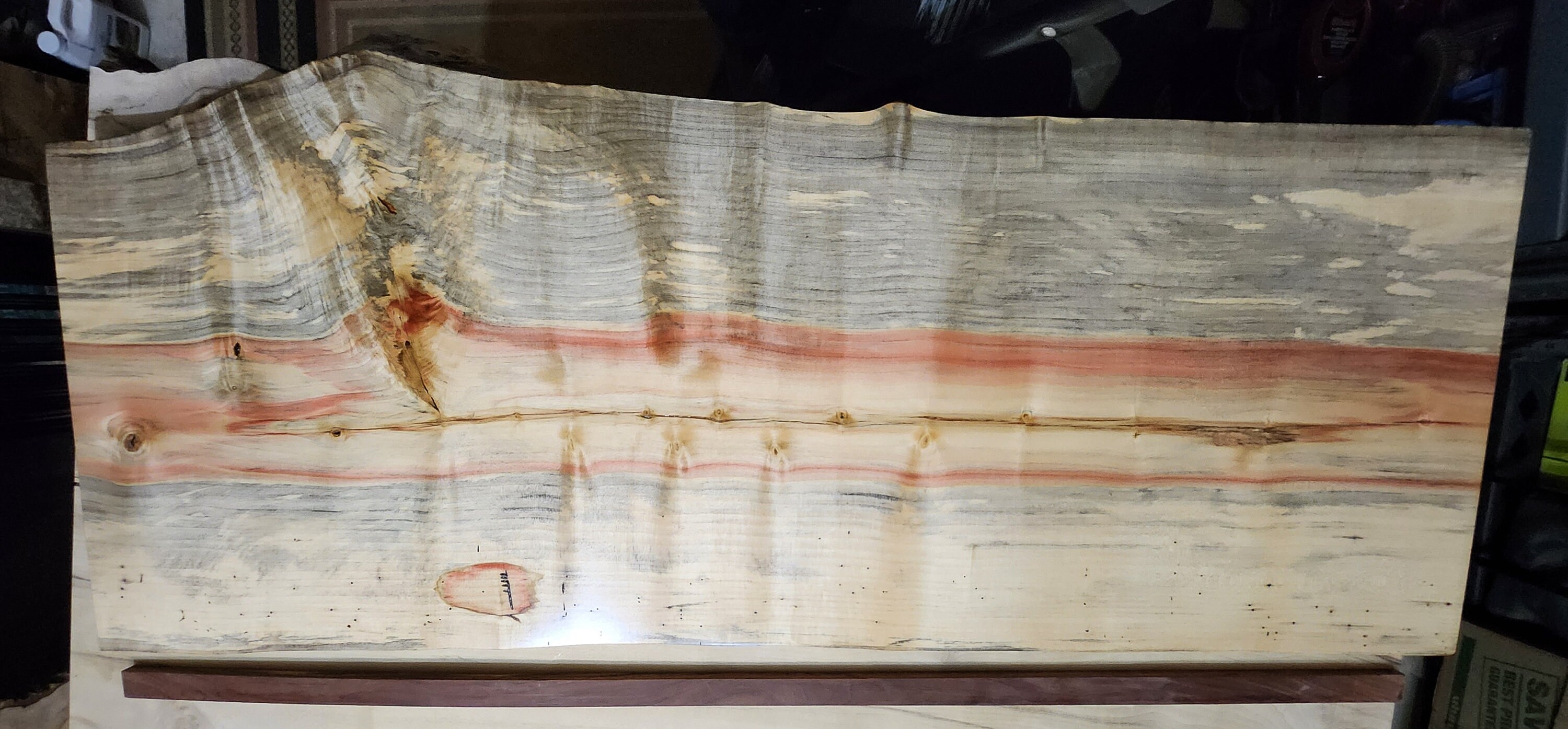 Flaming Box Elder - Live-edge Coffee Table - Etsy