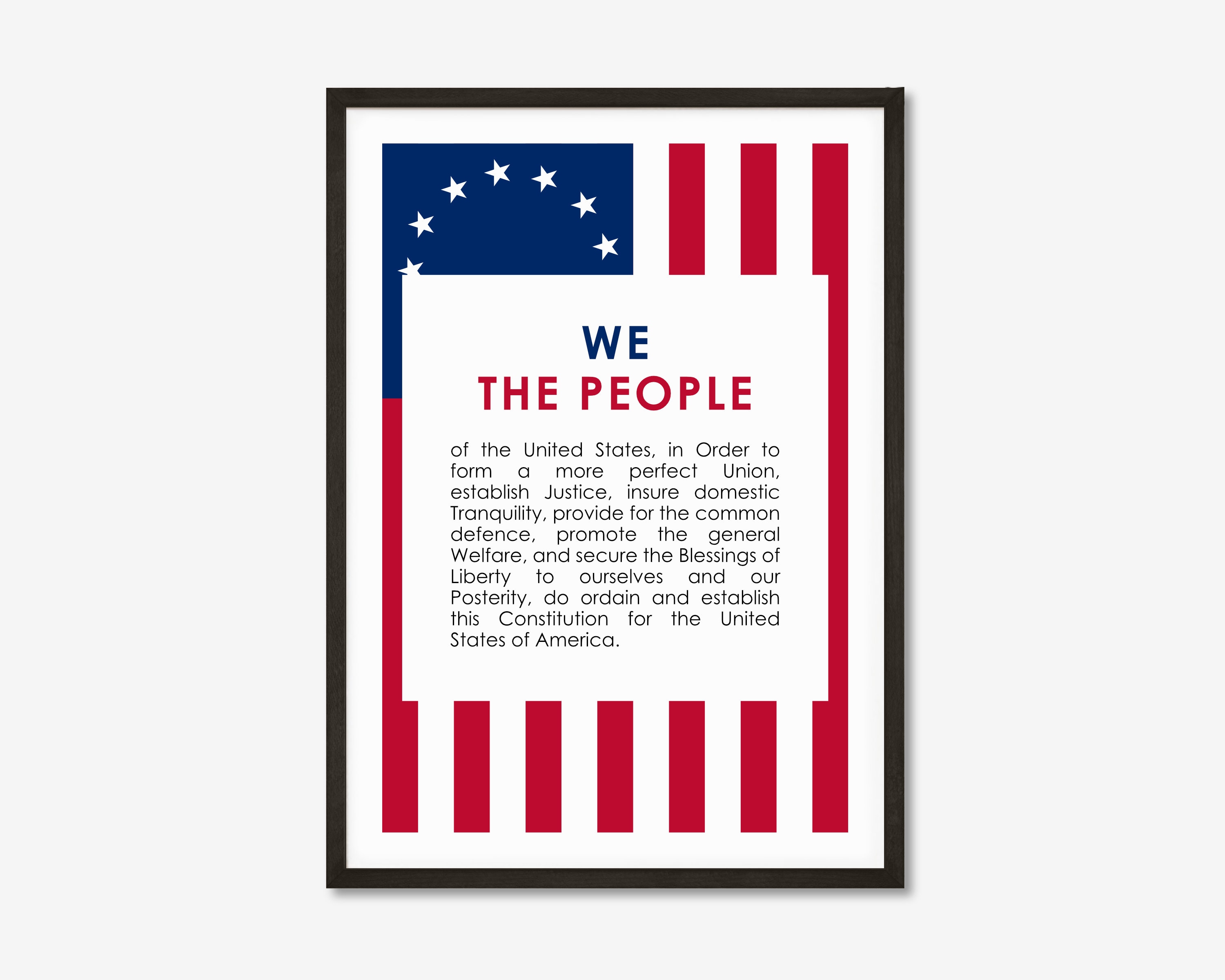 Preamble to the United States Constitution , We the People, Patriotic ...