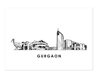Gurgaon Wall Art - Etsy