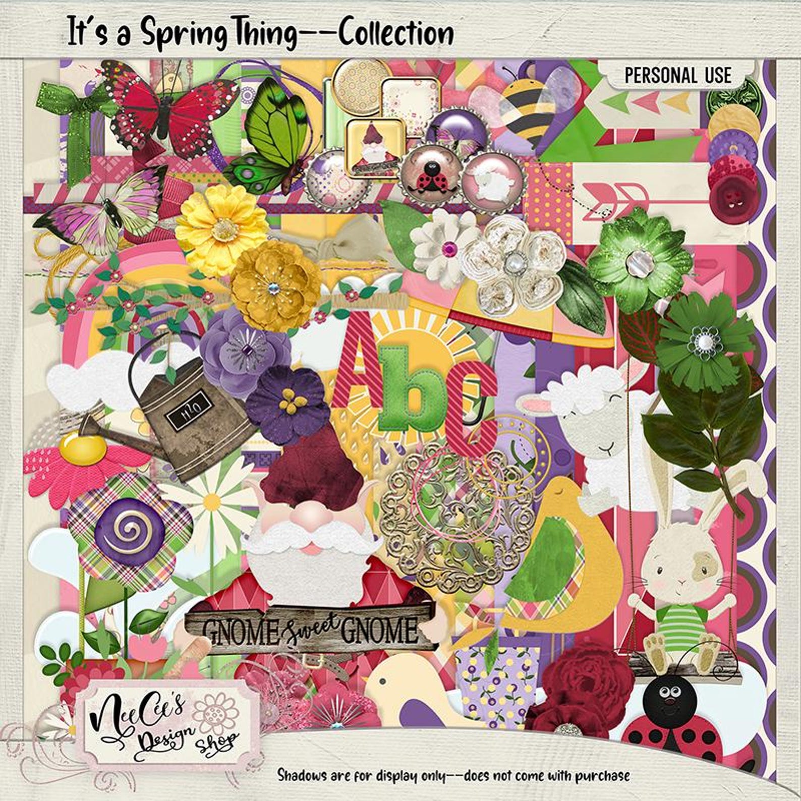 It's a Spring Thing Digital Scrapbooking Bundle - Etsy