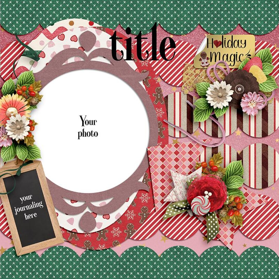It’s a Ginger Time of Year-quick Page, Single Pg. 3, Instant Download ...