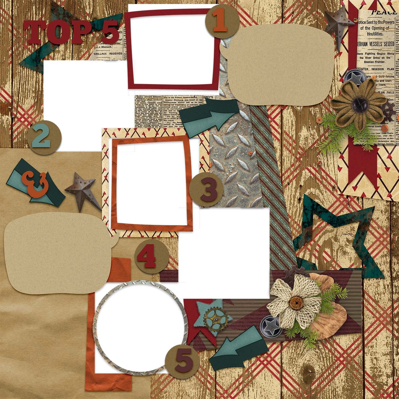 My Man Squeeze Quick Pages-12x12 PNG Scrapbook Pages, Digital ...