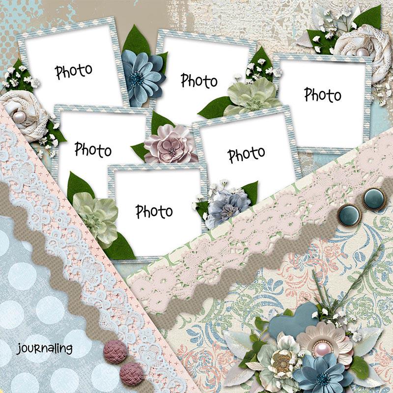 Life's Not so Shabby-quick Pages, 12x12 Scrapbooking, 300 DPI, PNG ...