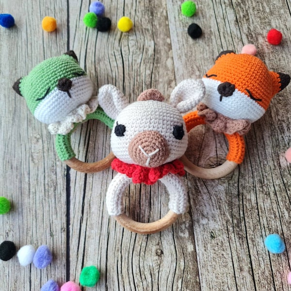 Crochet Fox Rattle Pattern - Etsy