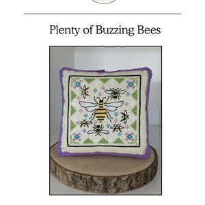 Cross Stitch PDF - 'plenty of Buzzing Bees' - Etsy