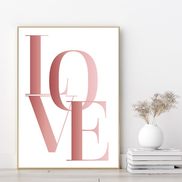 Love Poster - Etsy UK