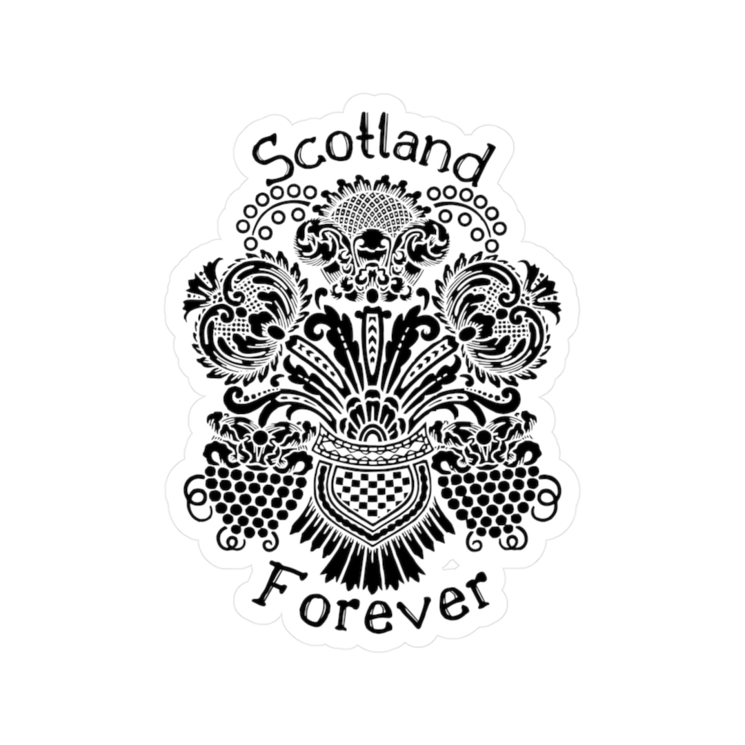 Scotland Forever Kiss Cut Vinyl Decal Sticker - Etsy