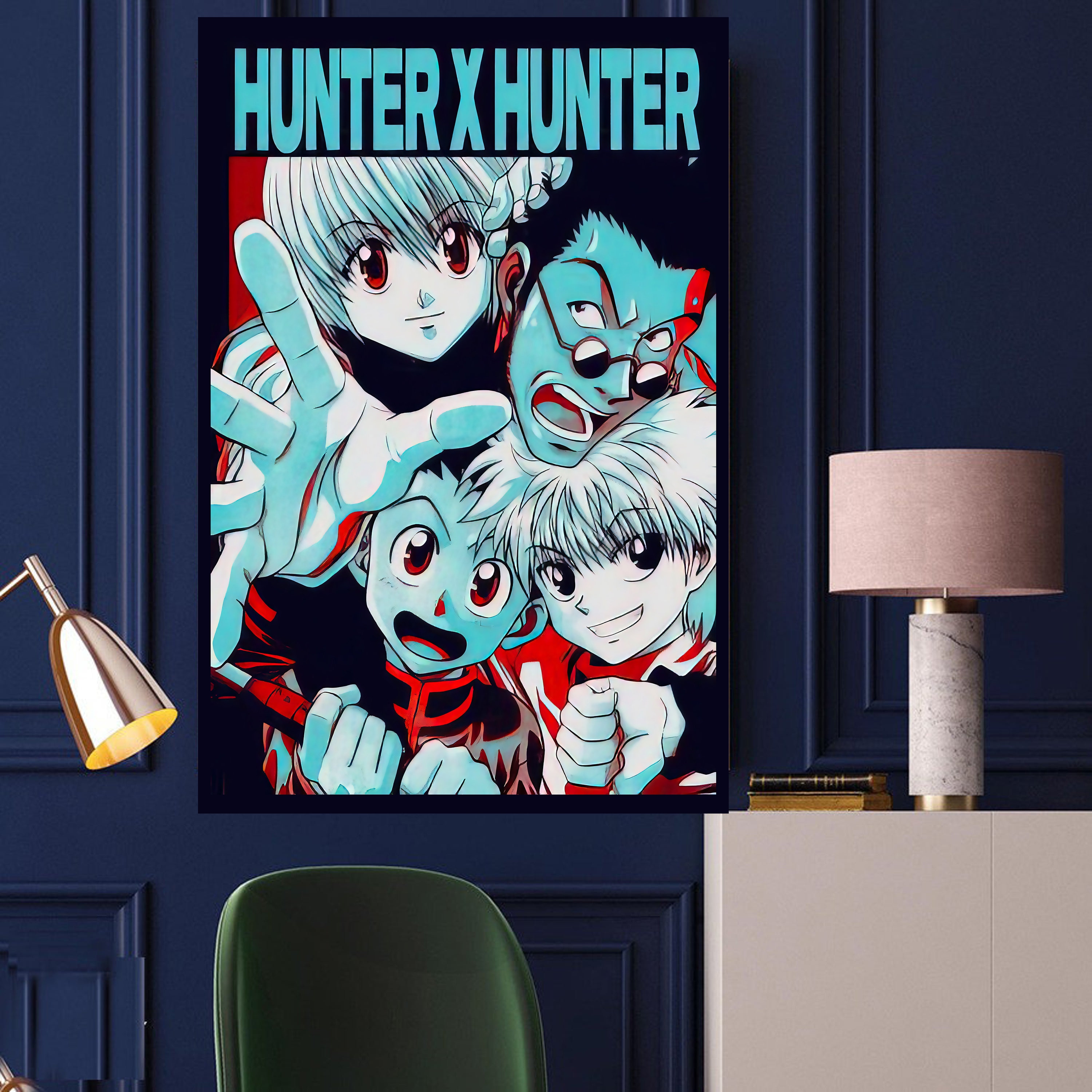 Hunter x Hunter Canvas Poster Anime Poster Anime Art | Etsy