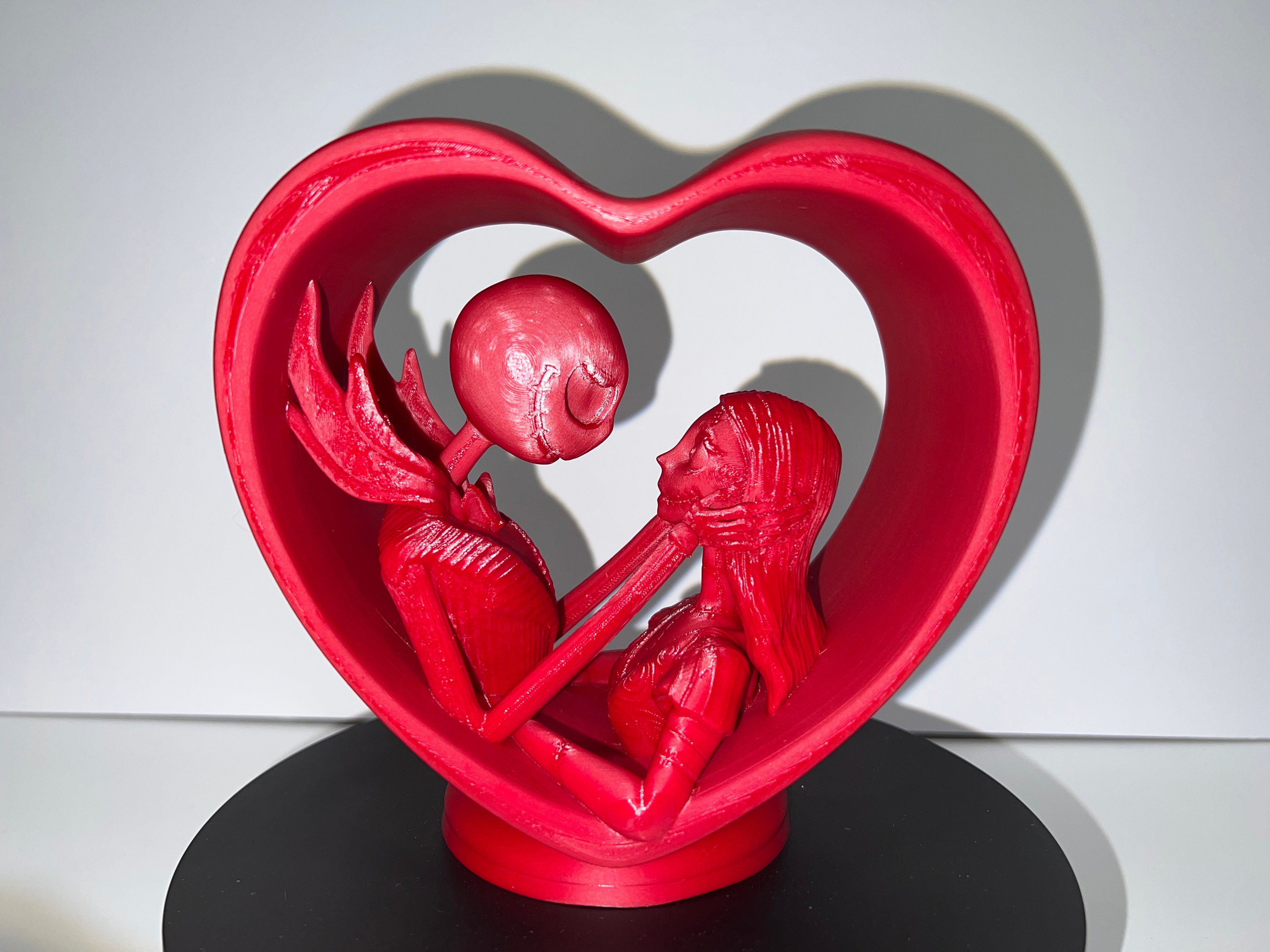 Jack and Sally Valentines Heart - Etsy