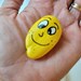 Hand Painted Rocks, Smiley Face Rocks Set of 2 - Etsy