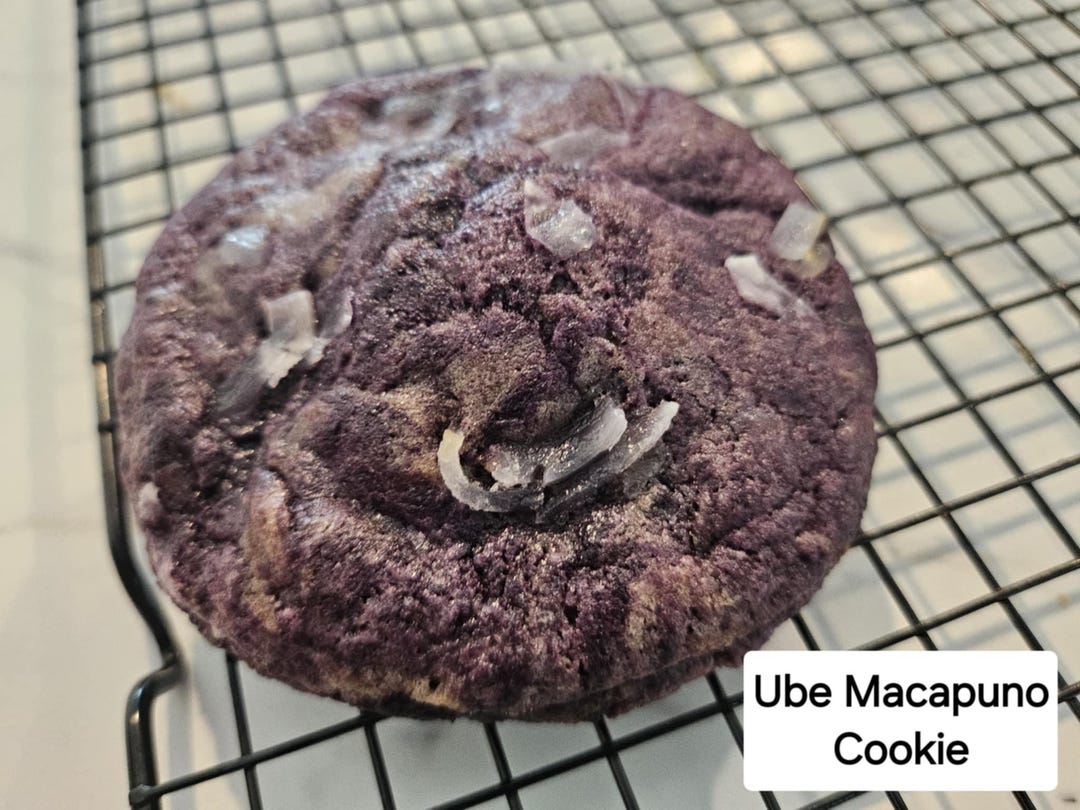 6-piece Homemade Stuffed Cookies by Mixy Bites, 6 Pcs | Ube Macapuno ...