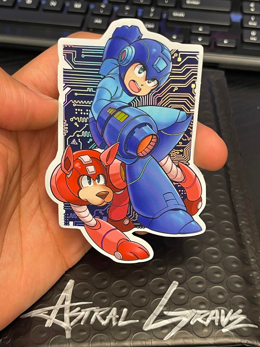 Marvel Vs Capcom Inspired Stickers! (series 3: Mega-man, Sentinel, Tron ...