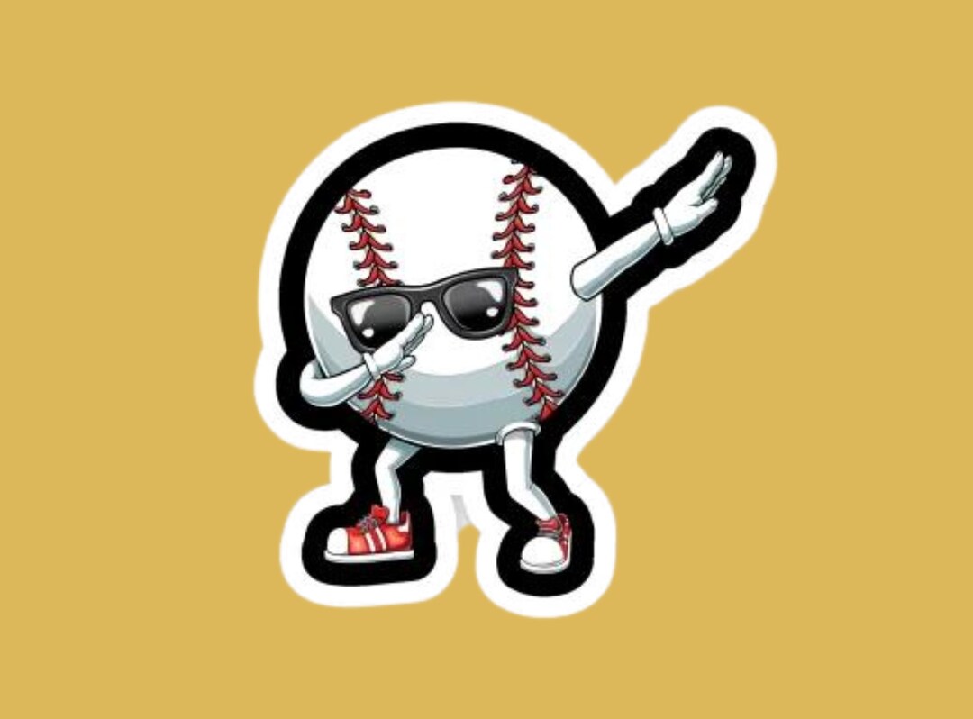 Baseball Sticker (3x3) Great Sticker Gift for Softball Moms, Decal for ...