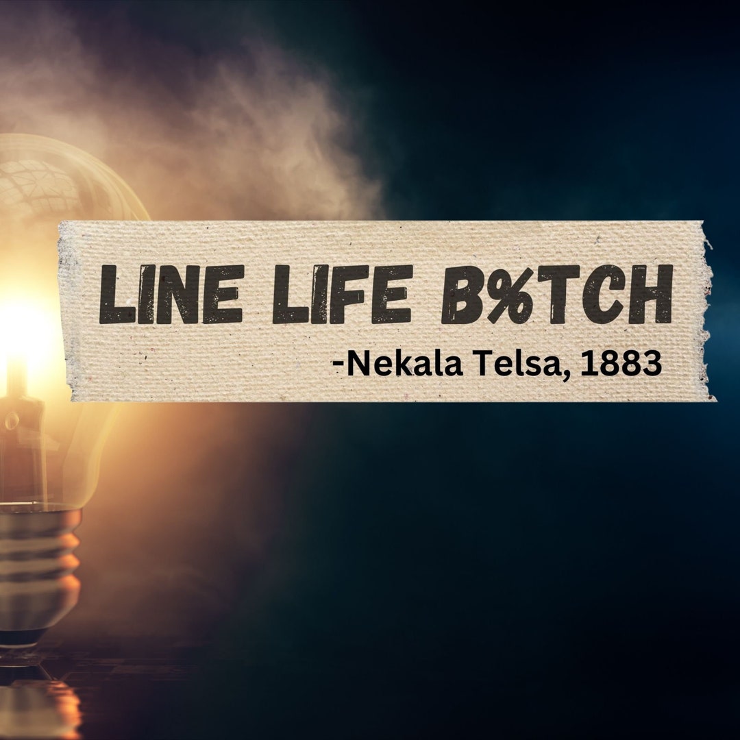 Funny Line Man Sticker for Hard Hat (5x2), Electrician Gift Hardhat ...