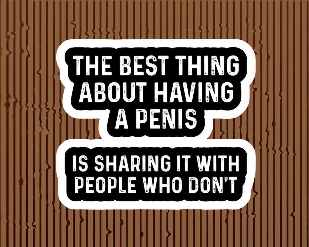 Funny Adult Sticker for Laptops , Decal for Toolbox Coolers, Perfect ...