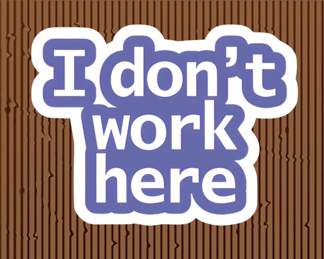 Funny Hard Hat Sticker (3x3), Funny Decal for Mechanic & Electrician ...