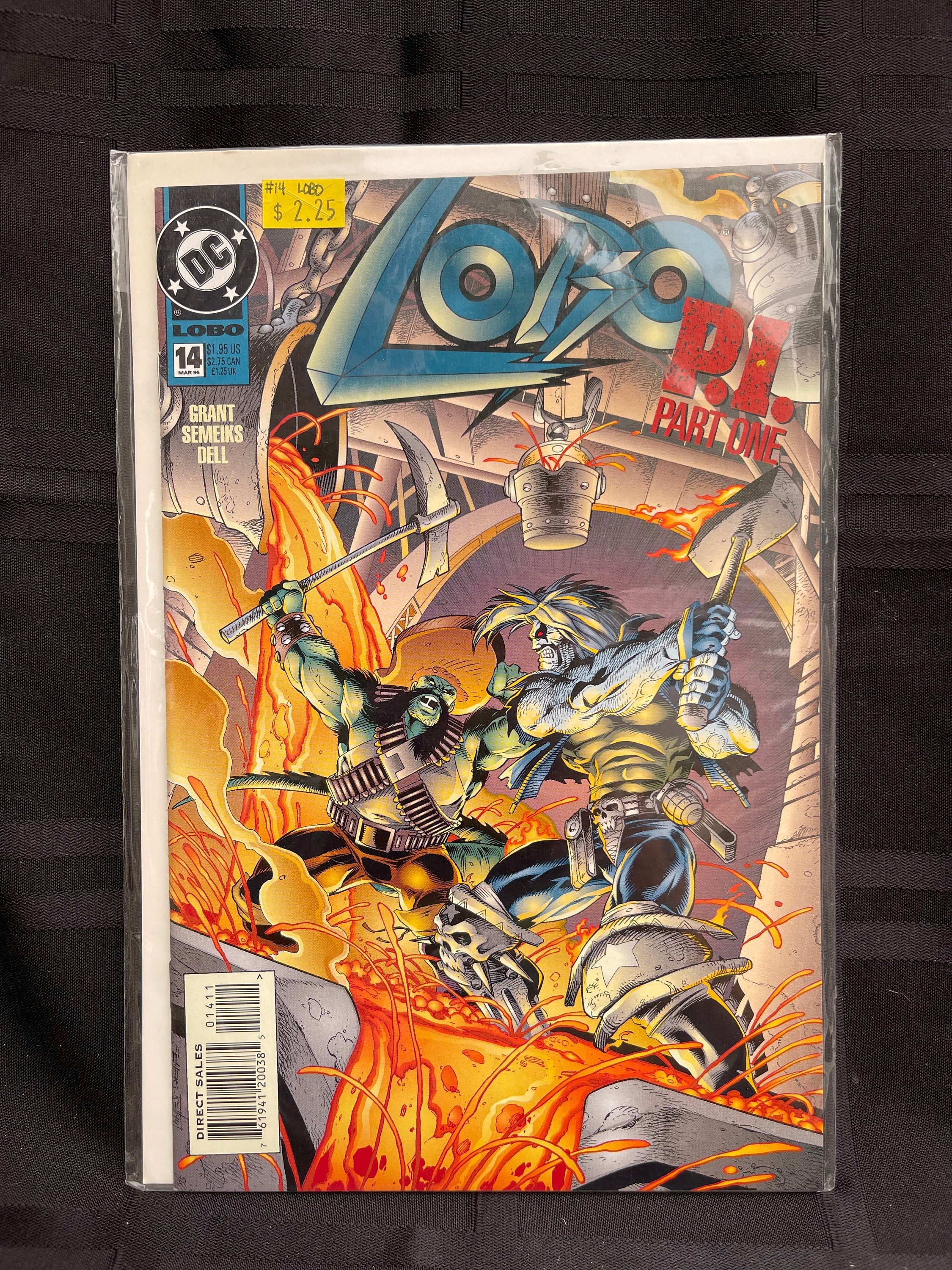 Lobo Comic Card