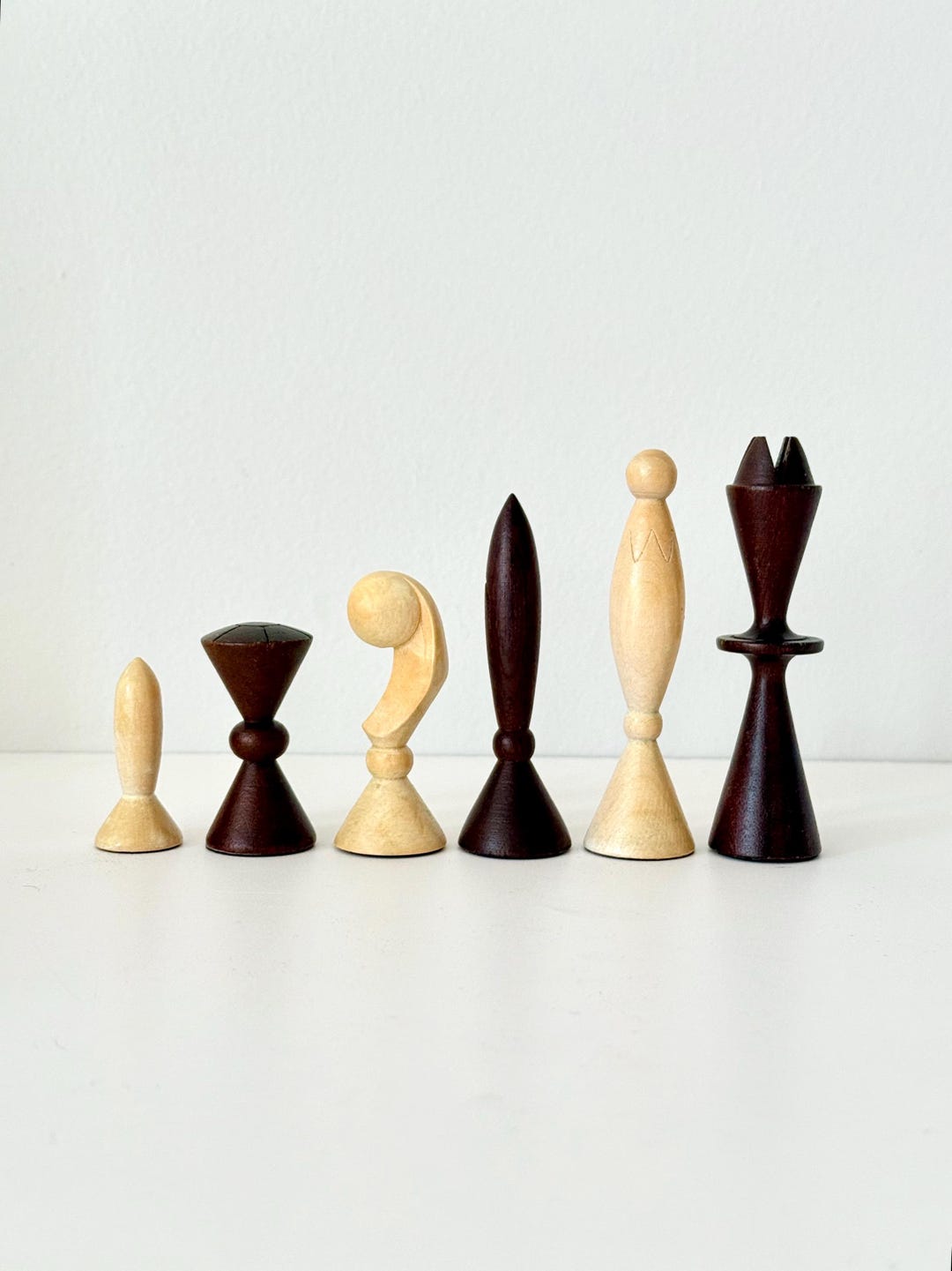 Anri Universum Space Age Chess Set Designed by Arthur Elliott, No Board ...