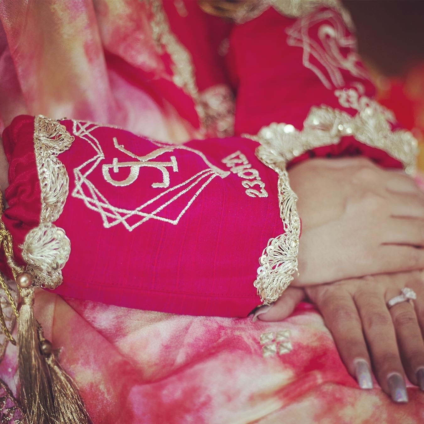 Customised Bridal Chuda Cover Personalised Chura/ Chooda - Etsy