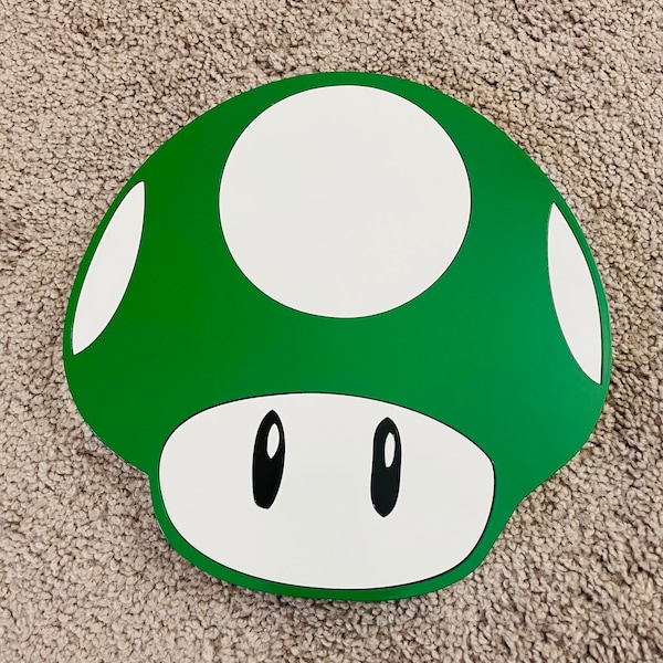 Mario 1up Mushroom Svg - Etsy
