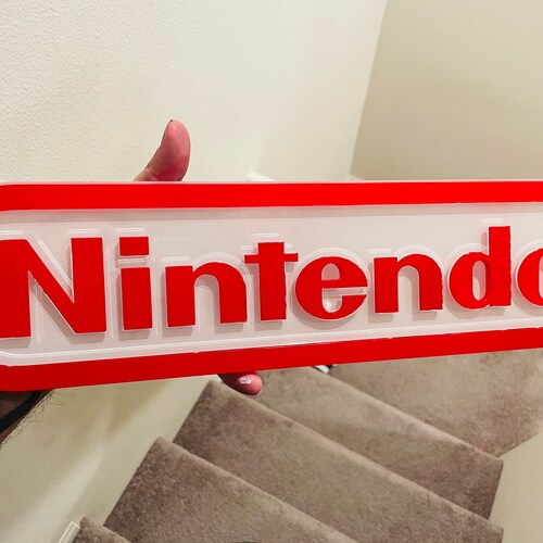 Wood Nintendo Sign - Etsy