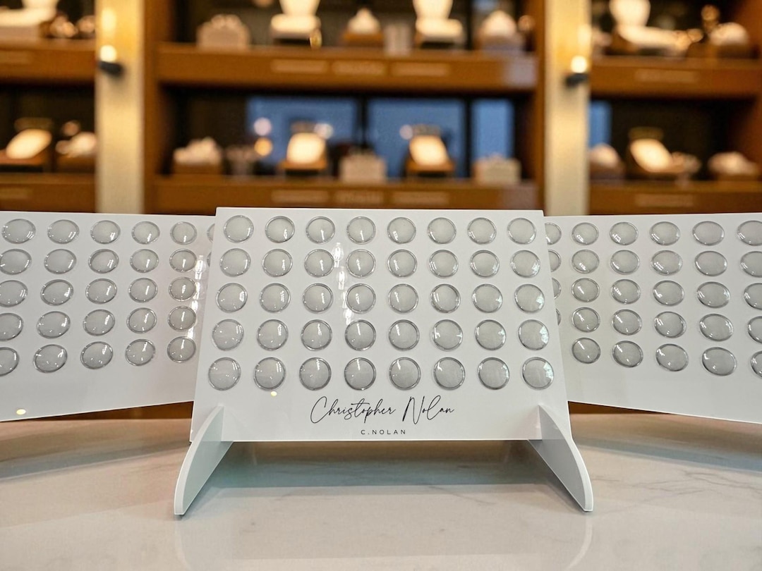Permanent Jewelry Display Stand With 40 Jars – Acrylic Gem & Charm ...