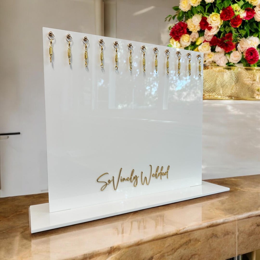 Permanent Jewelry Bracelet and Chain Display, Vendor Event, Table Sign ...