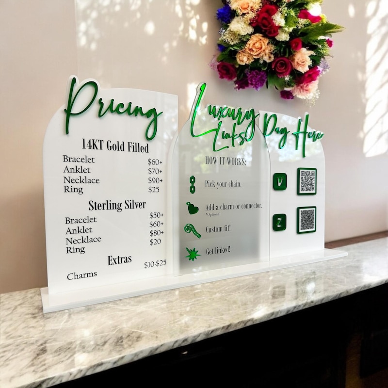 Vendor Signage - Etsy