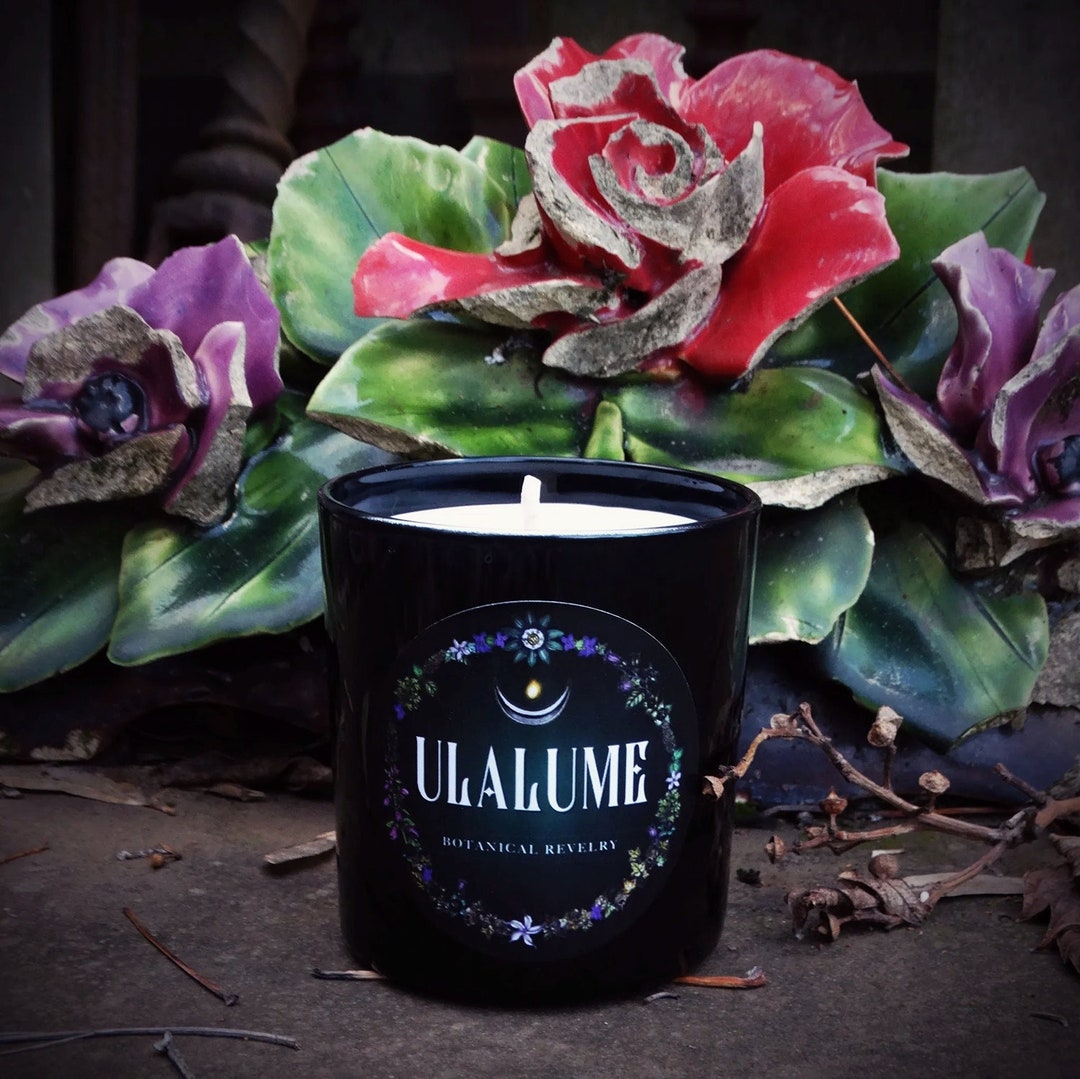 Rosa Mystica Dark Rose and Labdanum Scent Pure Coconut & Soy Essential ...