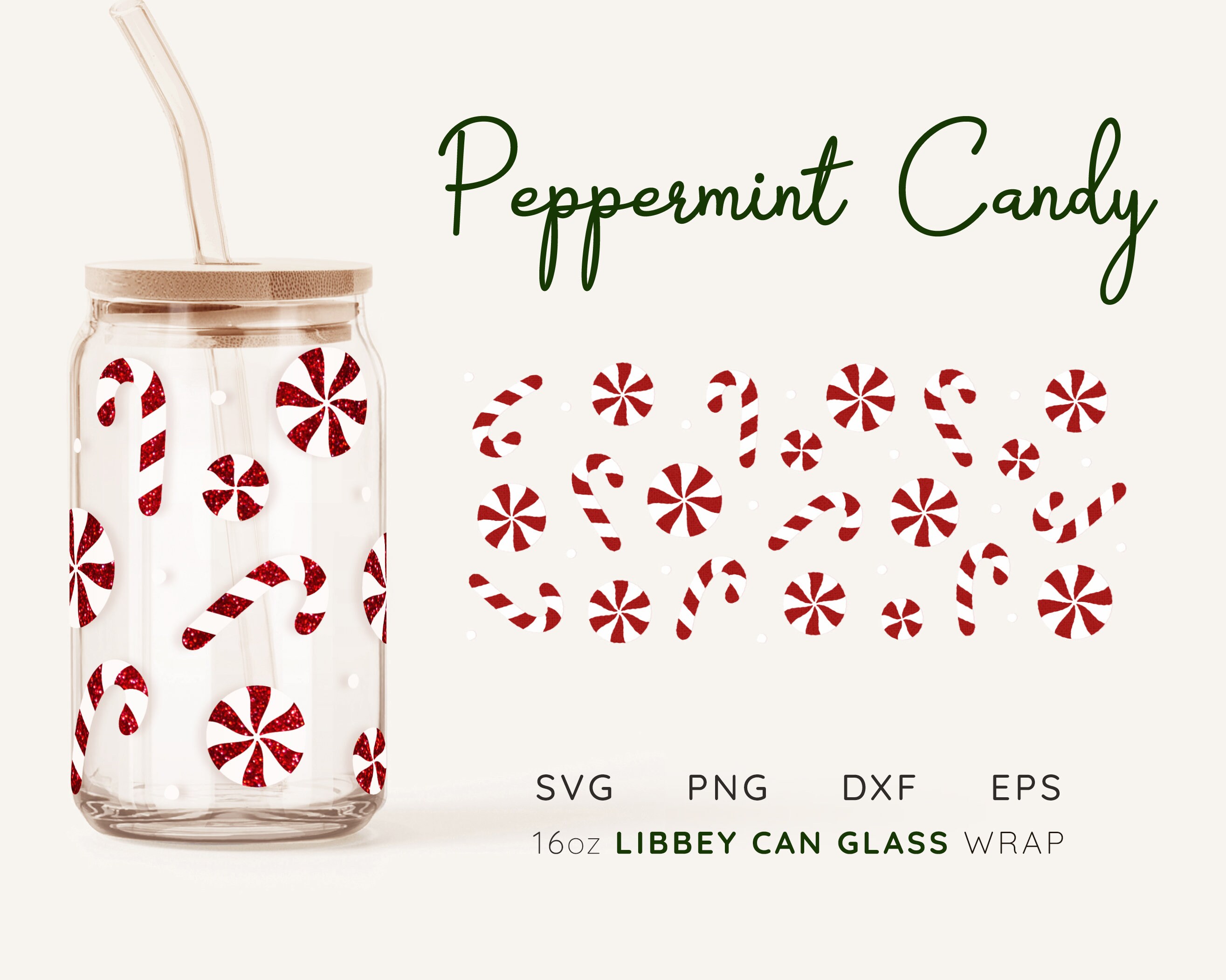 LIBBEY GLASS SVG Christmas Libbey Glass Can Svg Libbey Glass - Etsy Canada