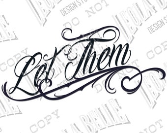 Let Them Tattoo - Etsy