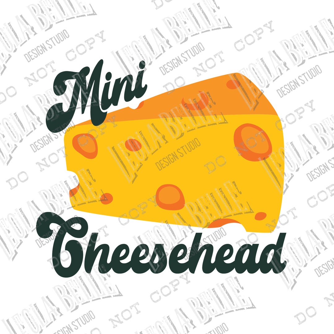 Mini Cheesehead Football Sublimation Design Digital Download PNG - Etsy