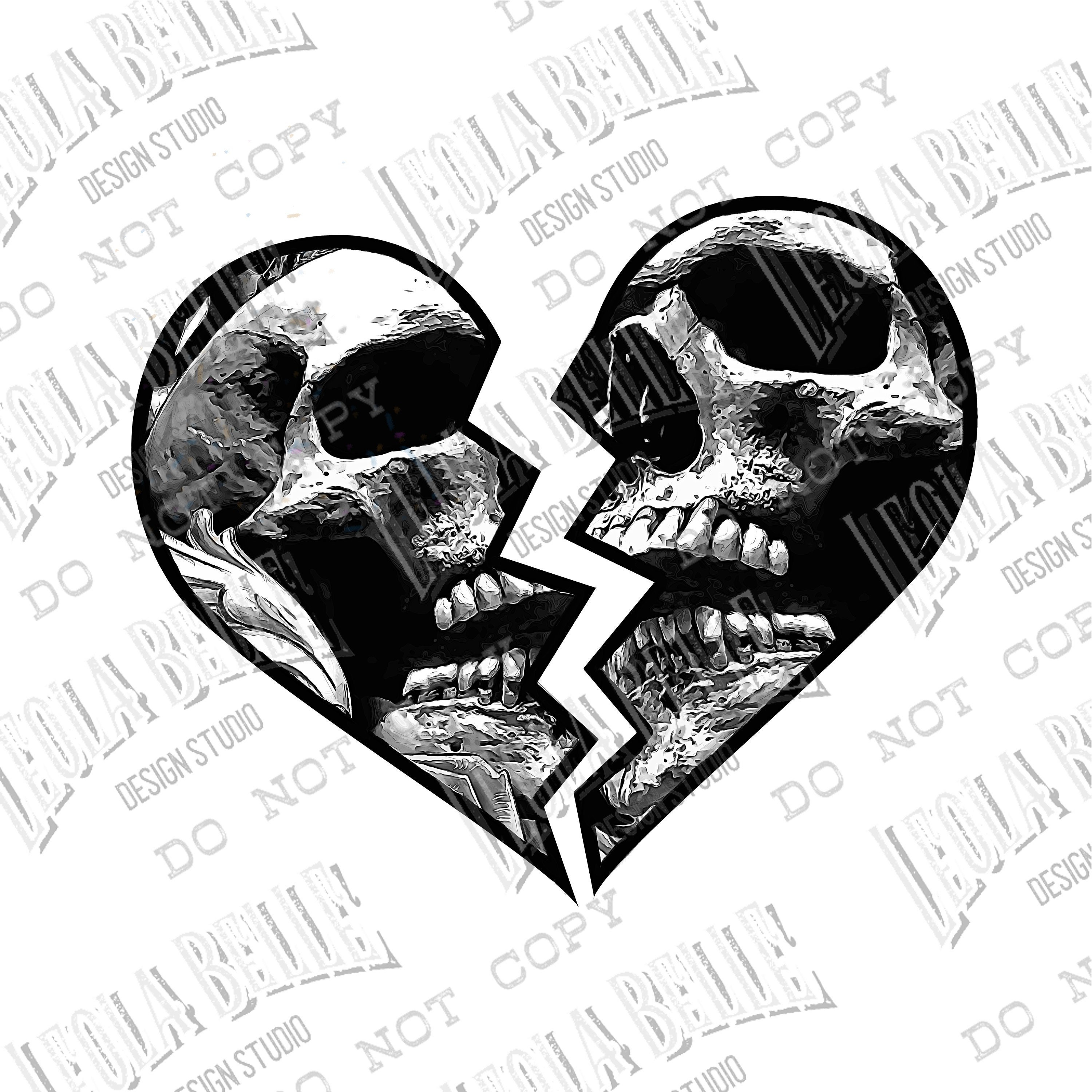 Broken Heart Drawing Designs