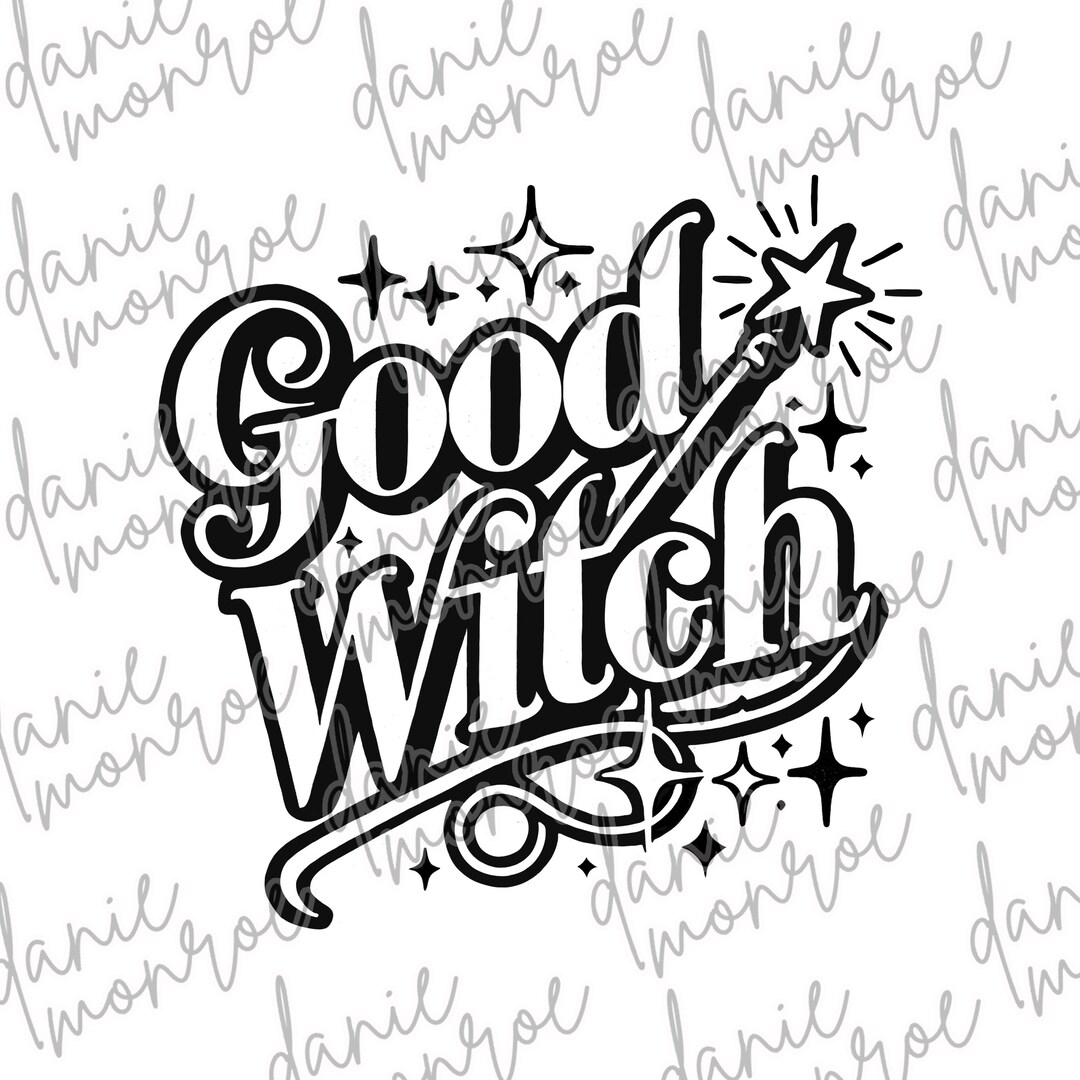 Good Witch Sublimation Design | Digital Download - Etsy