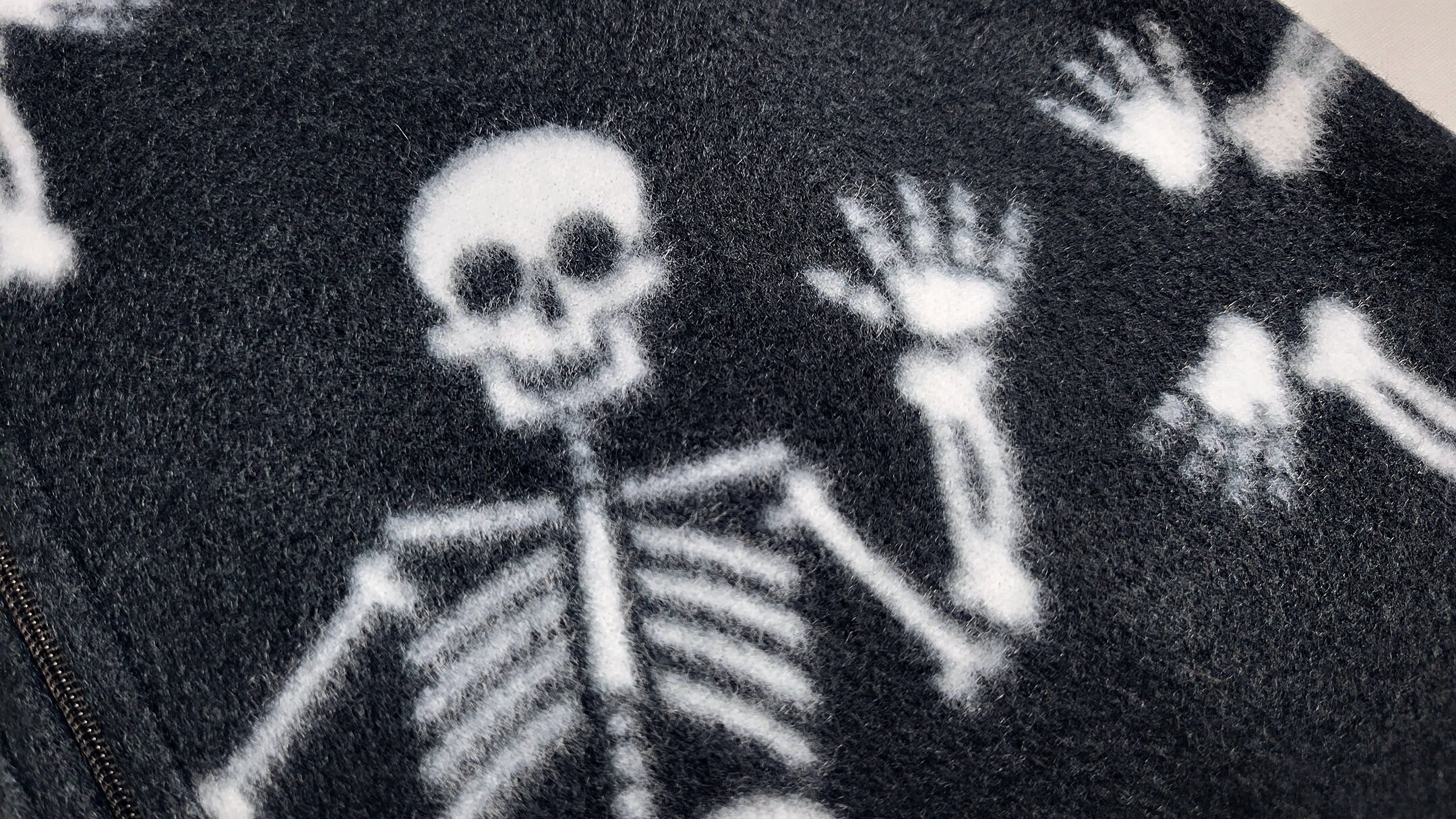 Baby HALLOWEEN Spooky Skeleton Fleece Zipper Sleepsack - Etsy