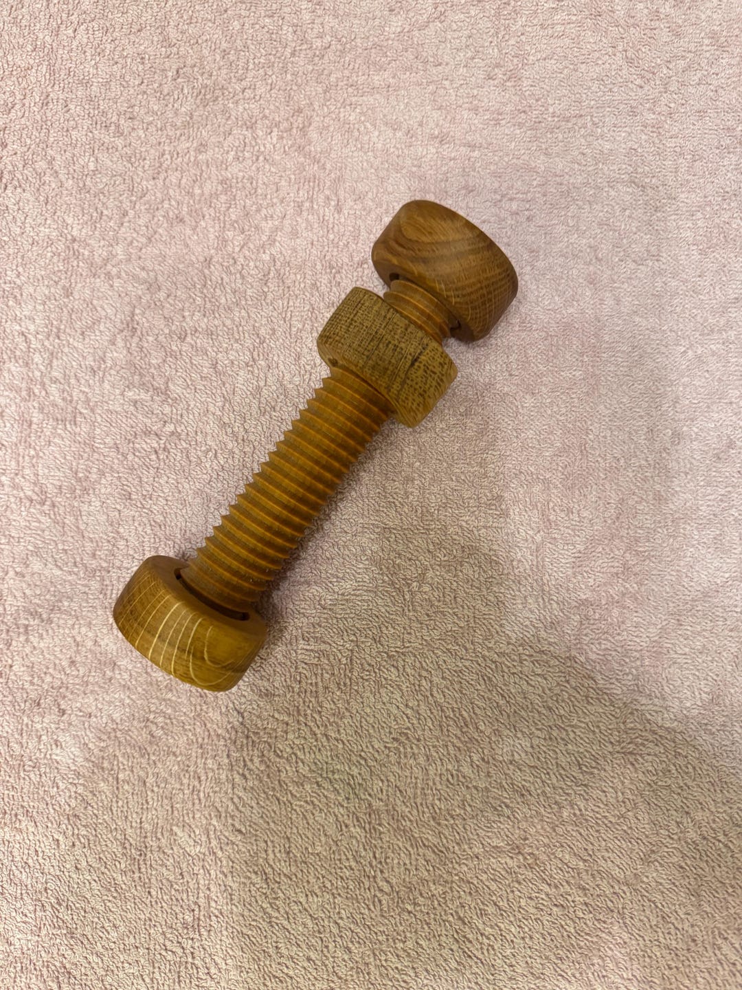 Wooden Bolt Fidget Toy - Etsy