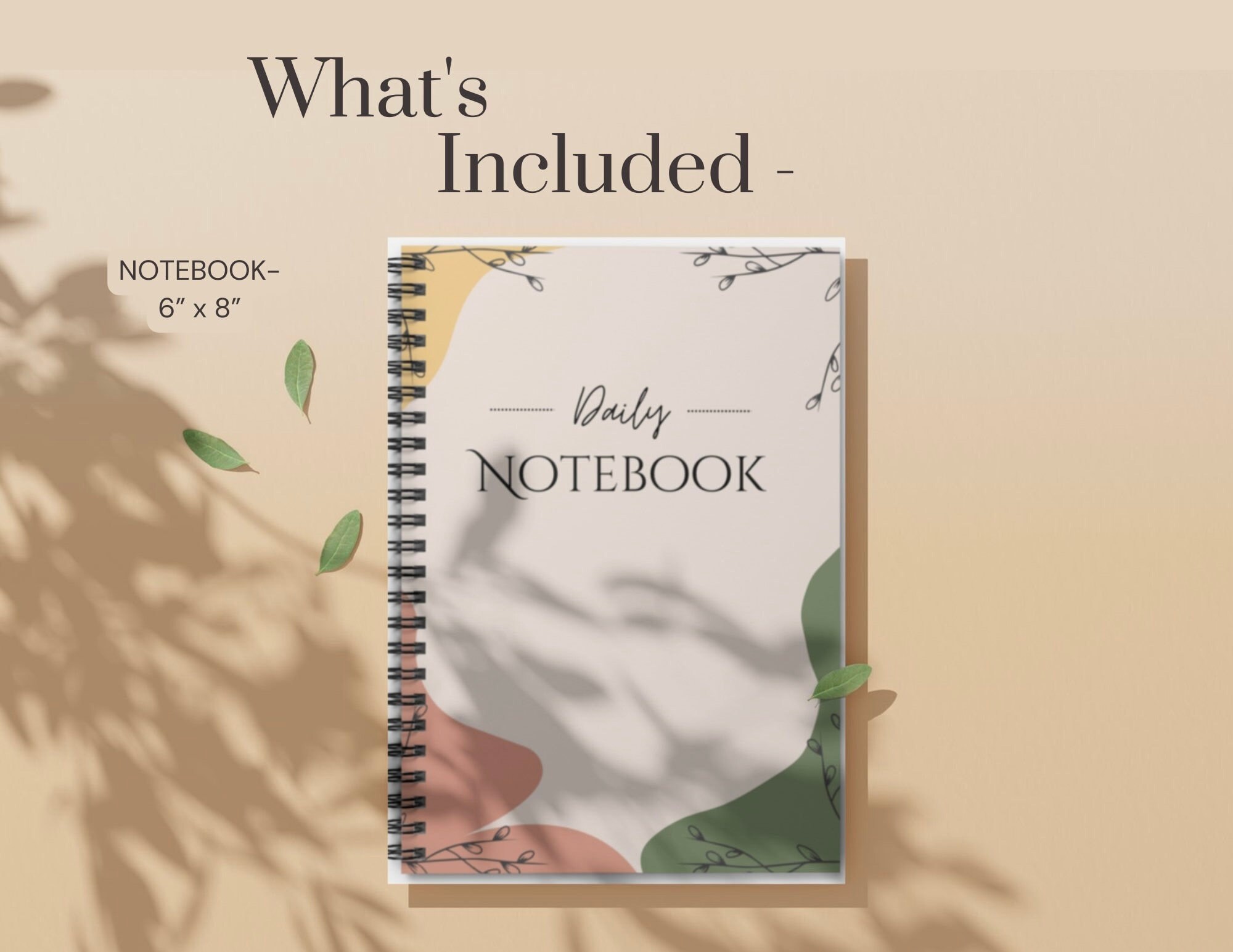 Spiral Notebook Custom Journal Ruled Line Custom Cover Notebook - Etsy