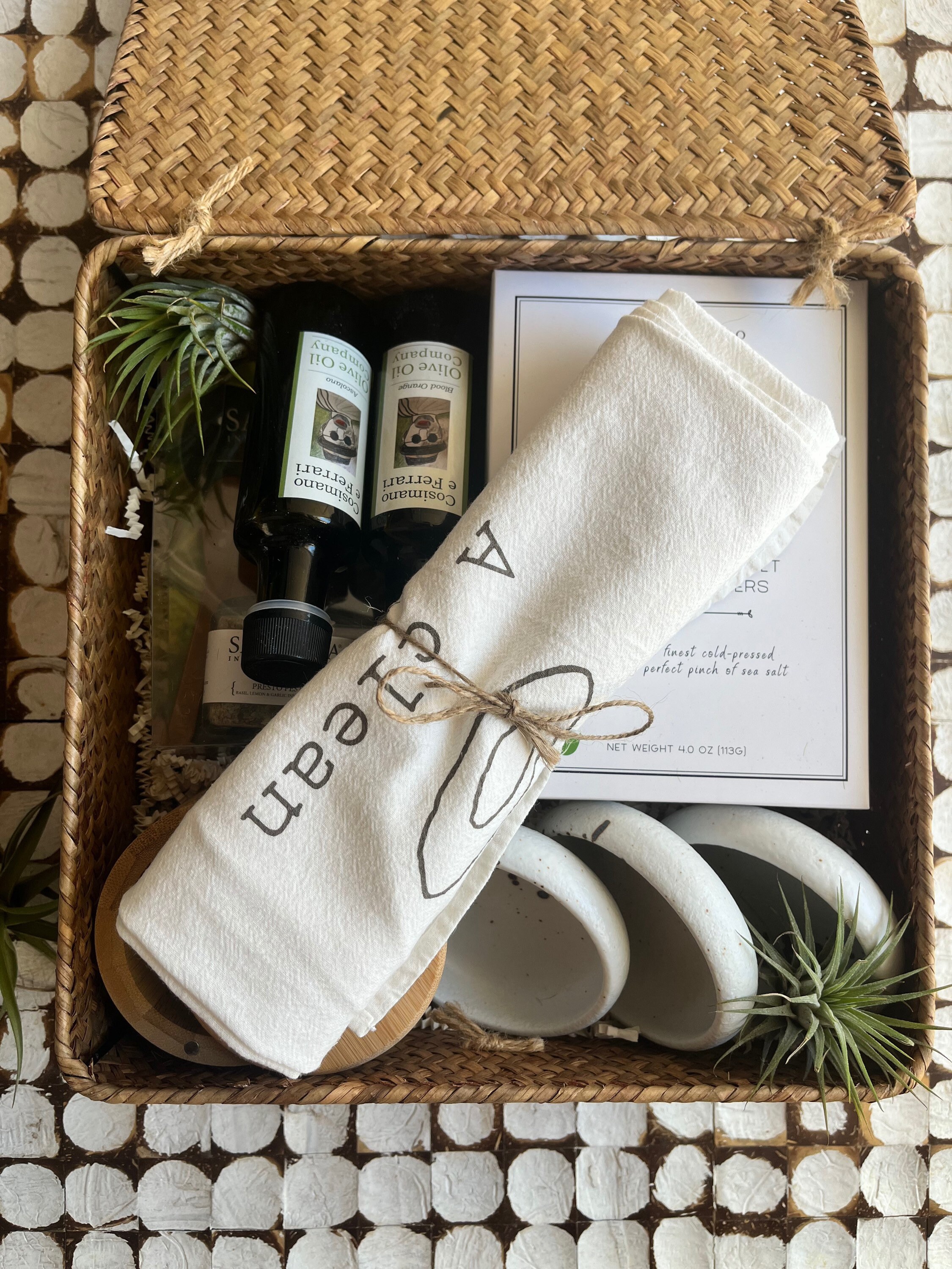 Olive Oil Gift Box/ Thank You Gift Box | Etsy