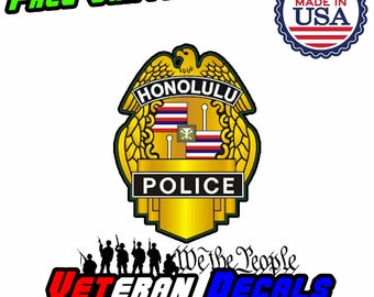 Honolulu Police - Etsy