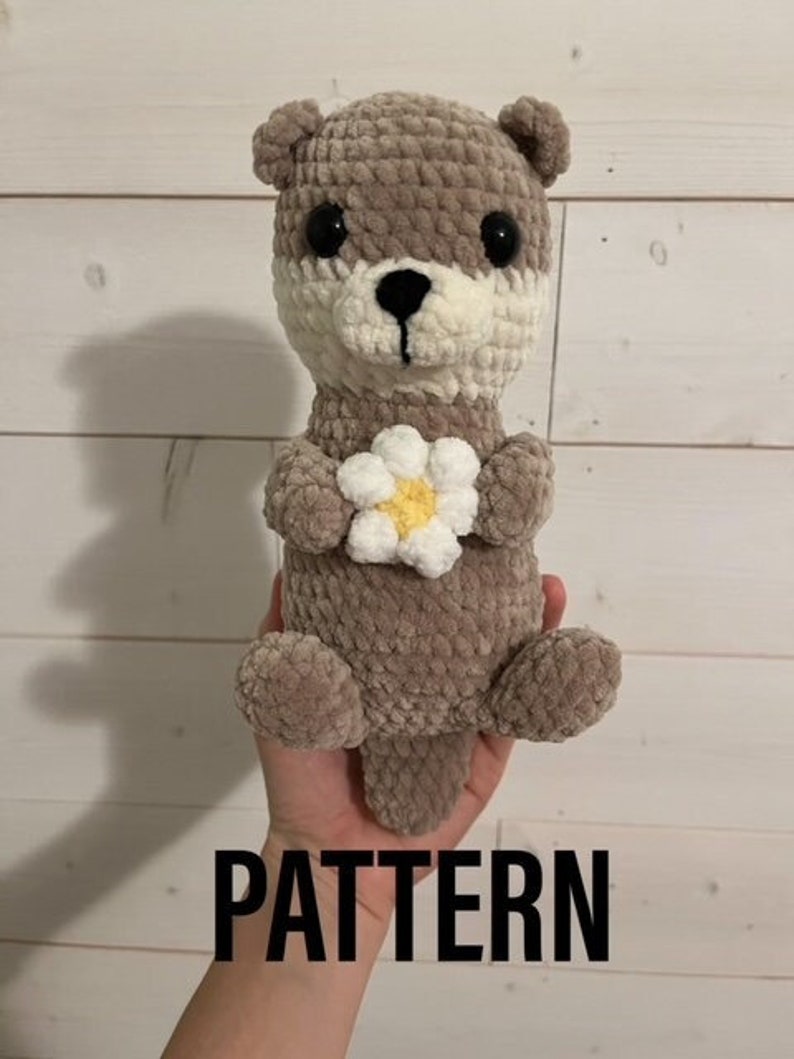 Ollie the Otter Crochet Pattern - Etsy
