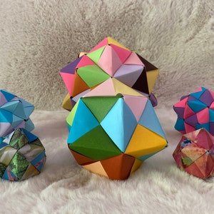 Paper Stars Origami Decoration Balls - Etsy