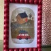 Wooden Hand Painted Bobbin Bobble Photo Frame - Etsy Canada