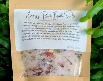 Rainbow Bath Salts 1lb All Natural Sea Salt Blend Choose - Etsy