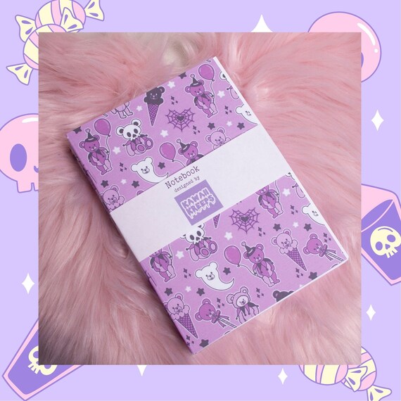 Creepy Circus A4 / A5 / A6 Notebook / Cute / Notebook / - Etsy UK