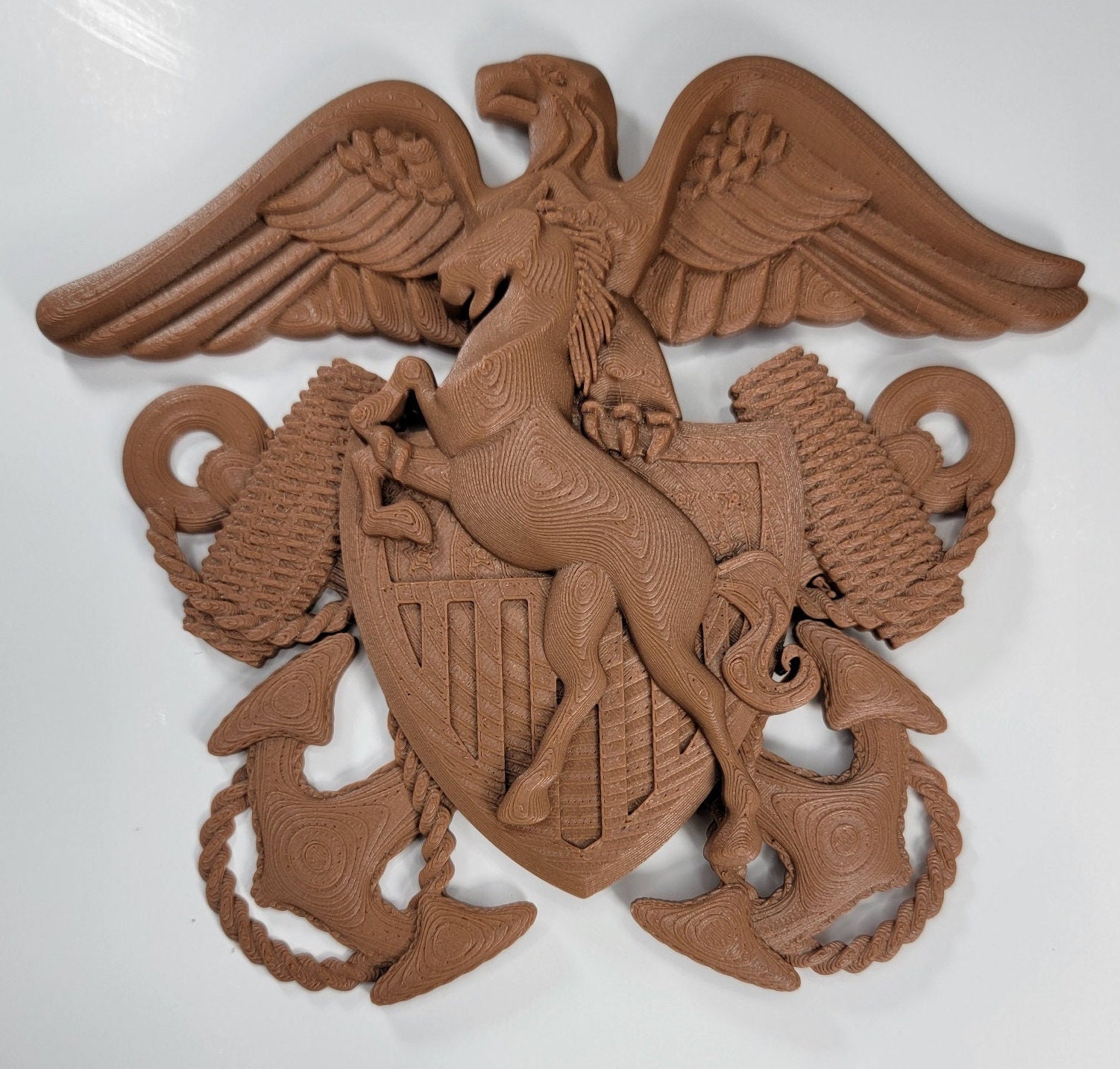 LDO Mustang Plaque/insignia/badge Navy Enlisted to - Etsy