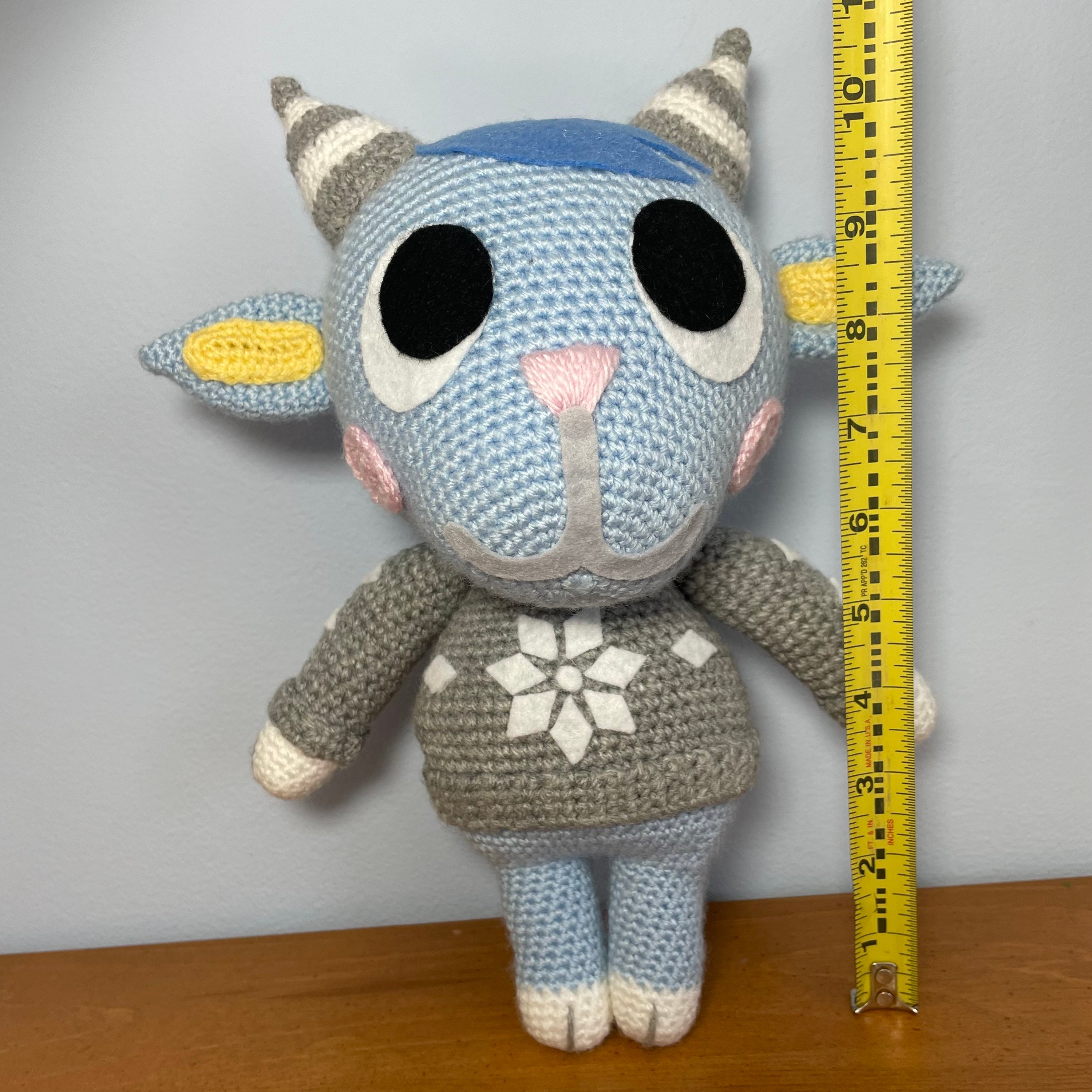 Animal Crossing New Horizons Sherb Crochet Amigurumi Plushie Stuffed ...