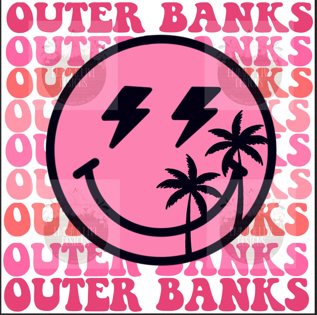 Smiley Face Outer Banks PNG | POGUE Life | Digital Download | OBX ...