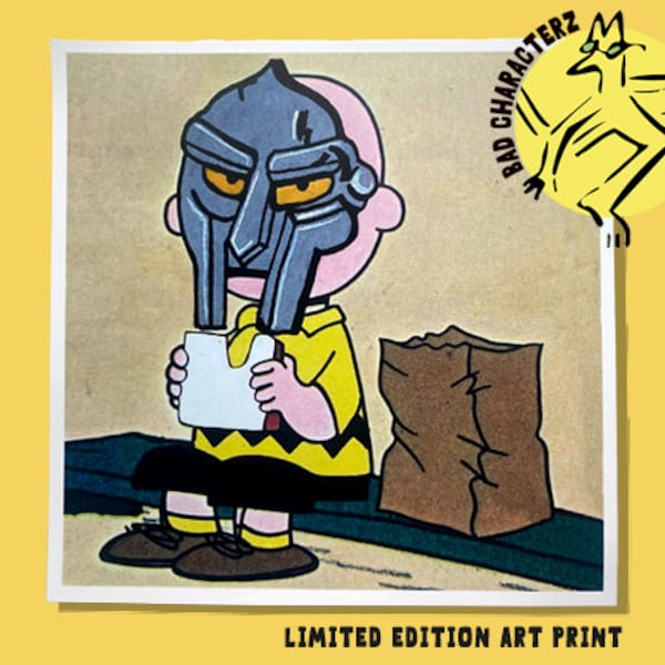 Charlie Brown and Mf Doom - Etsy