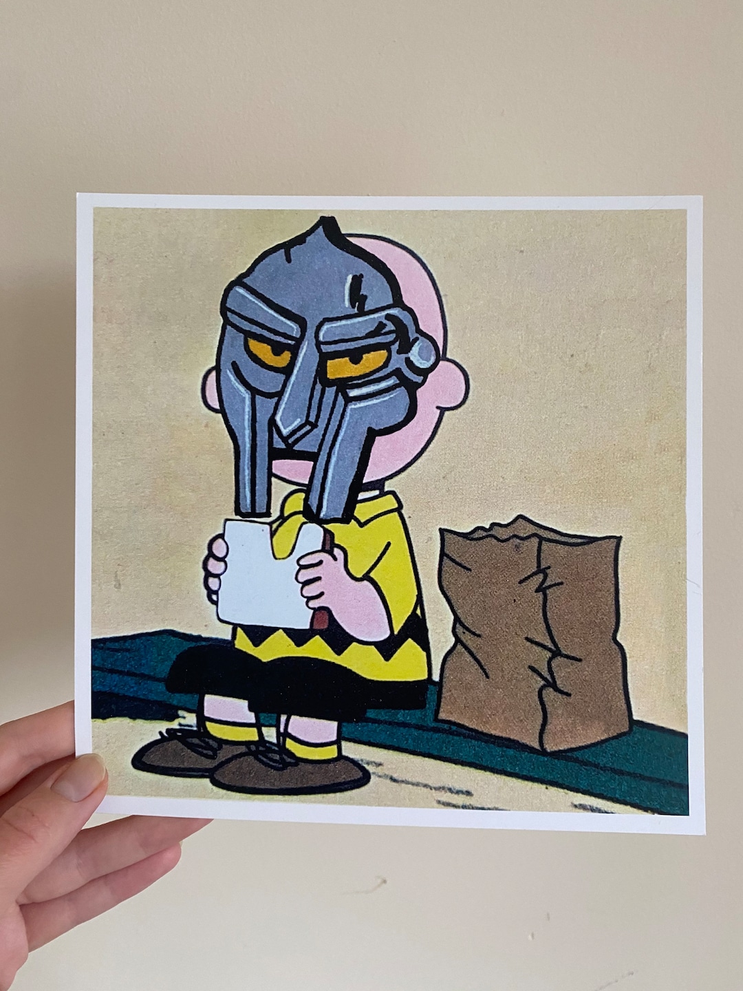 MF DOOM X Charlie Brown Print/ Poster limited Edition - Etsy